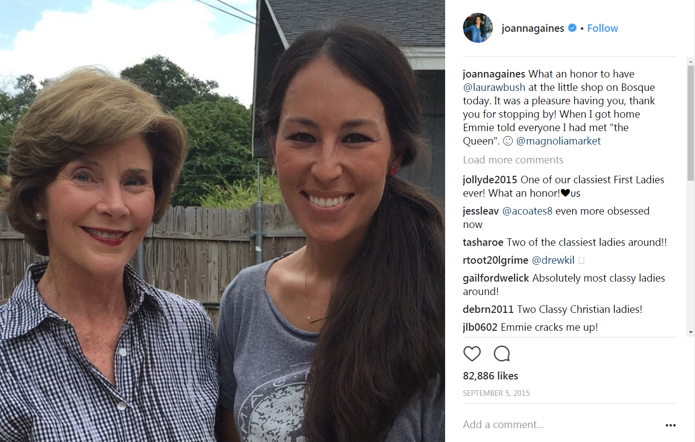 Final season of 'Fixer Upper" will feature former First Lady Laura Bush ...