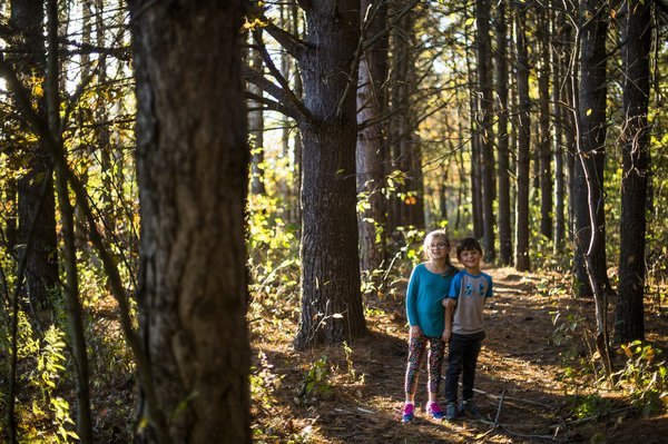Local family hosts haunted forest walk
