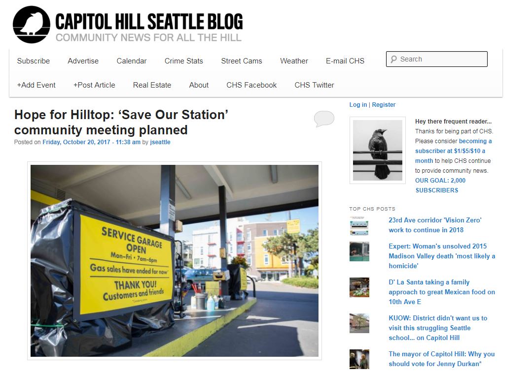 Media moves: Seattle Weekly pivots, Capitol Hill blog returns