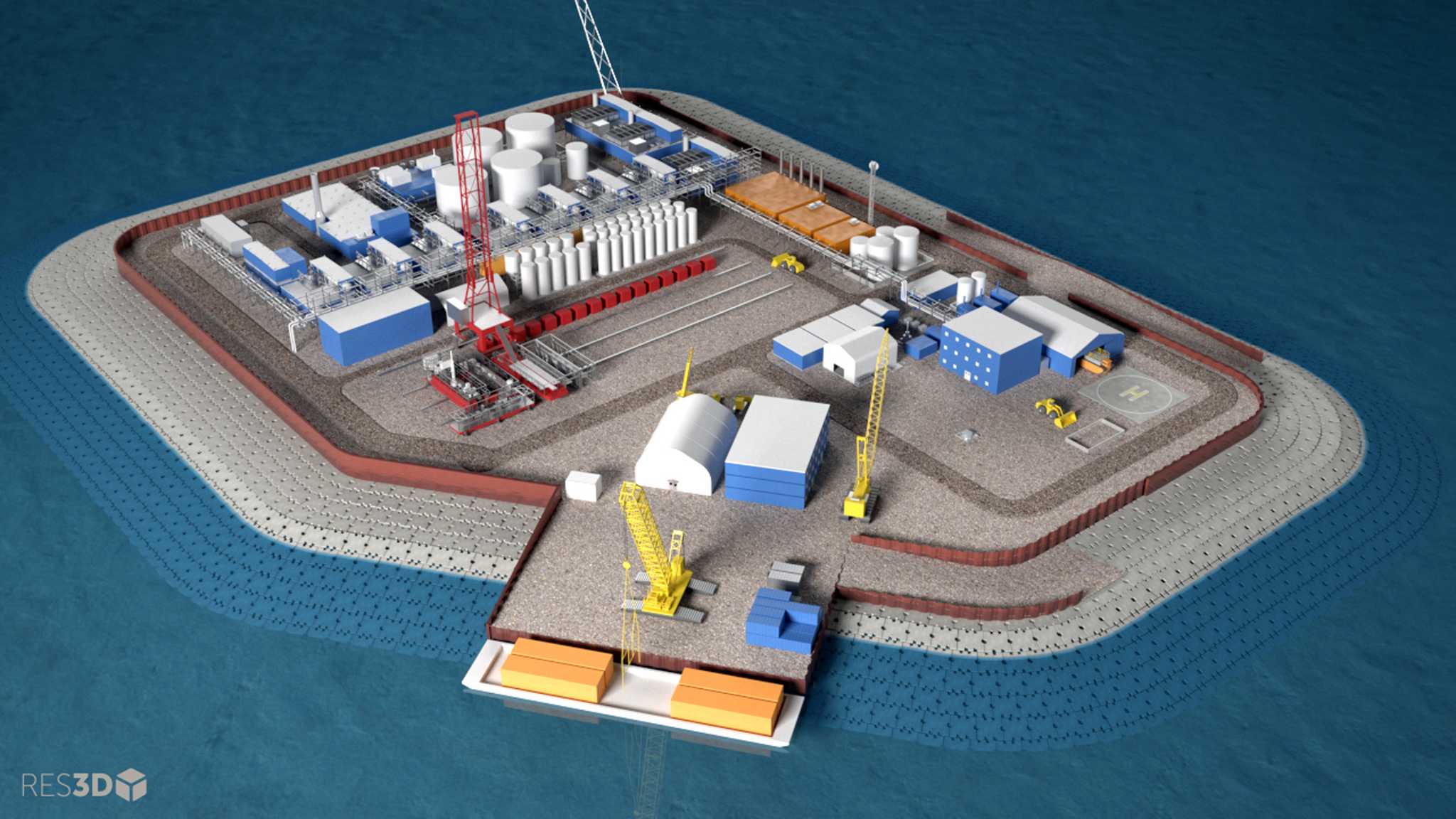 Hilcorp seeks to build island to drill in the Arctic