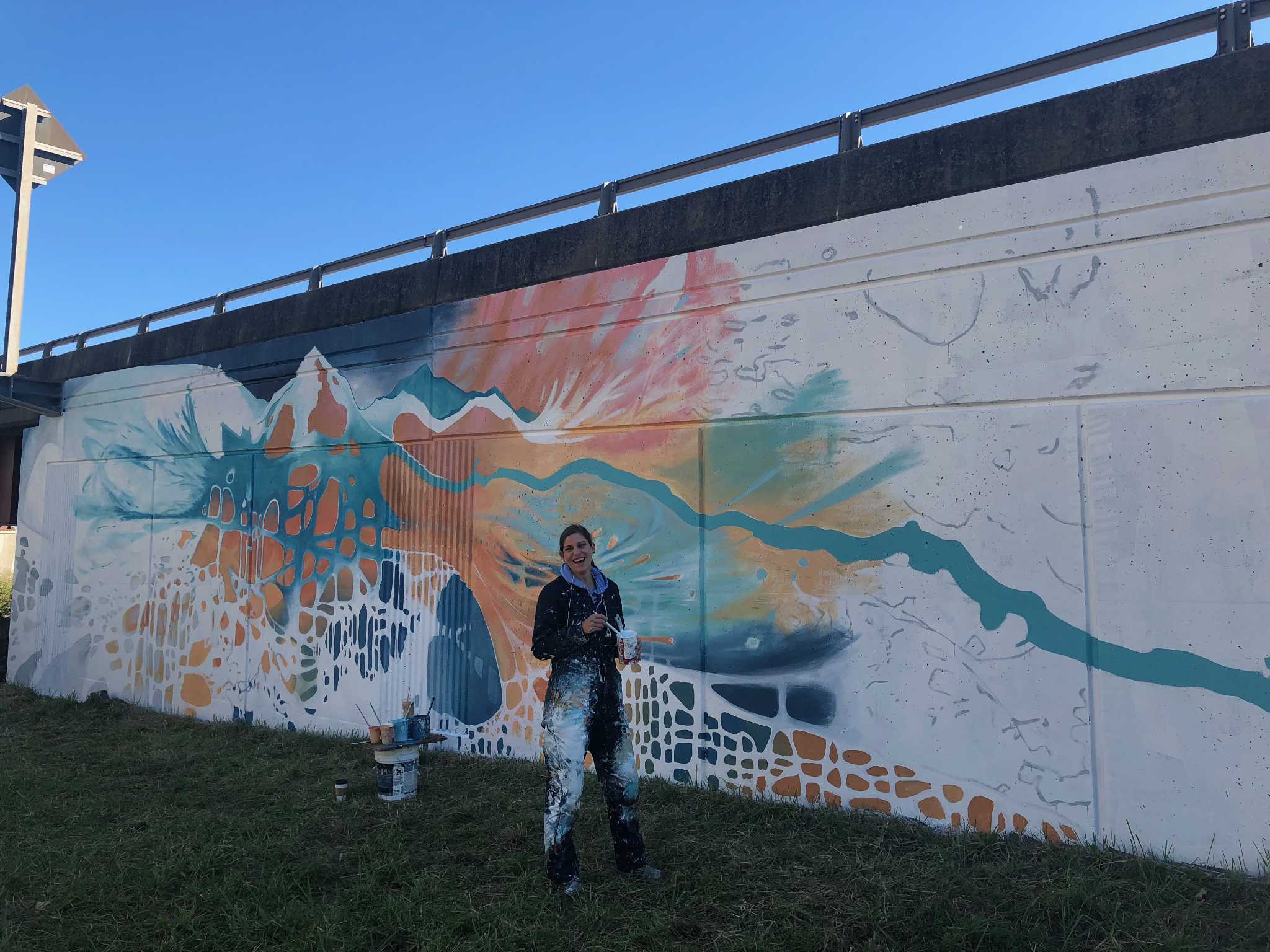 New Albany murals aim to make people smile, reflect