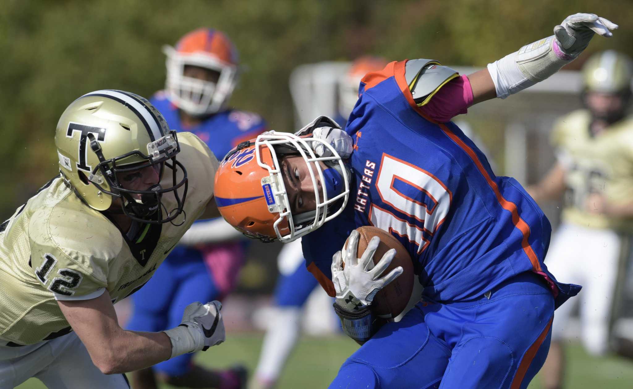 Danbury tops Trumbull for first football victory