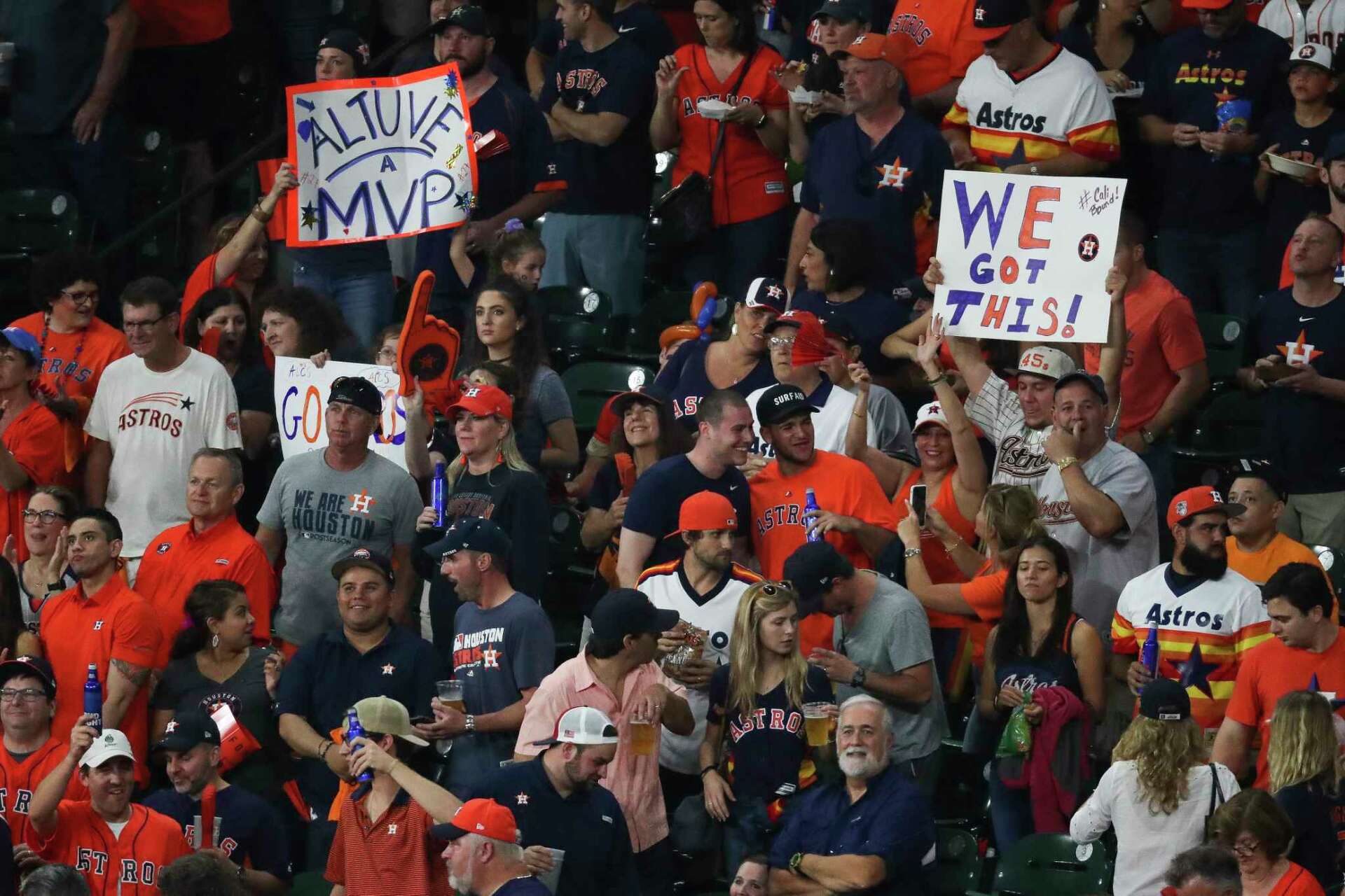Astros fans make Minute Maid Park deafening for Game 7