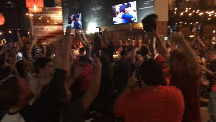 World Series a serious party for downtown Houston