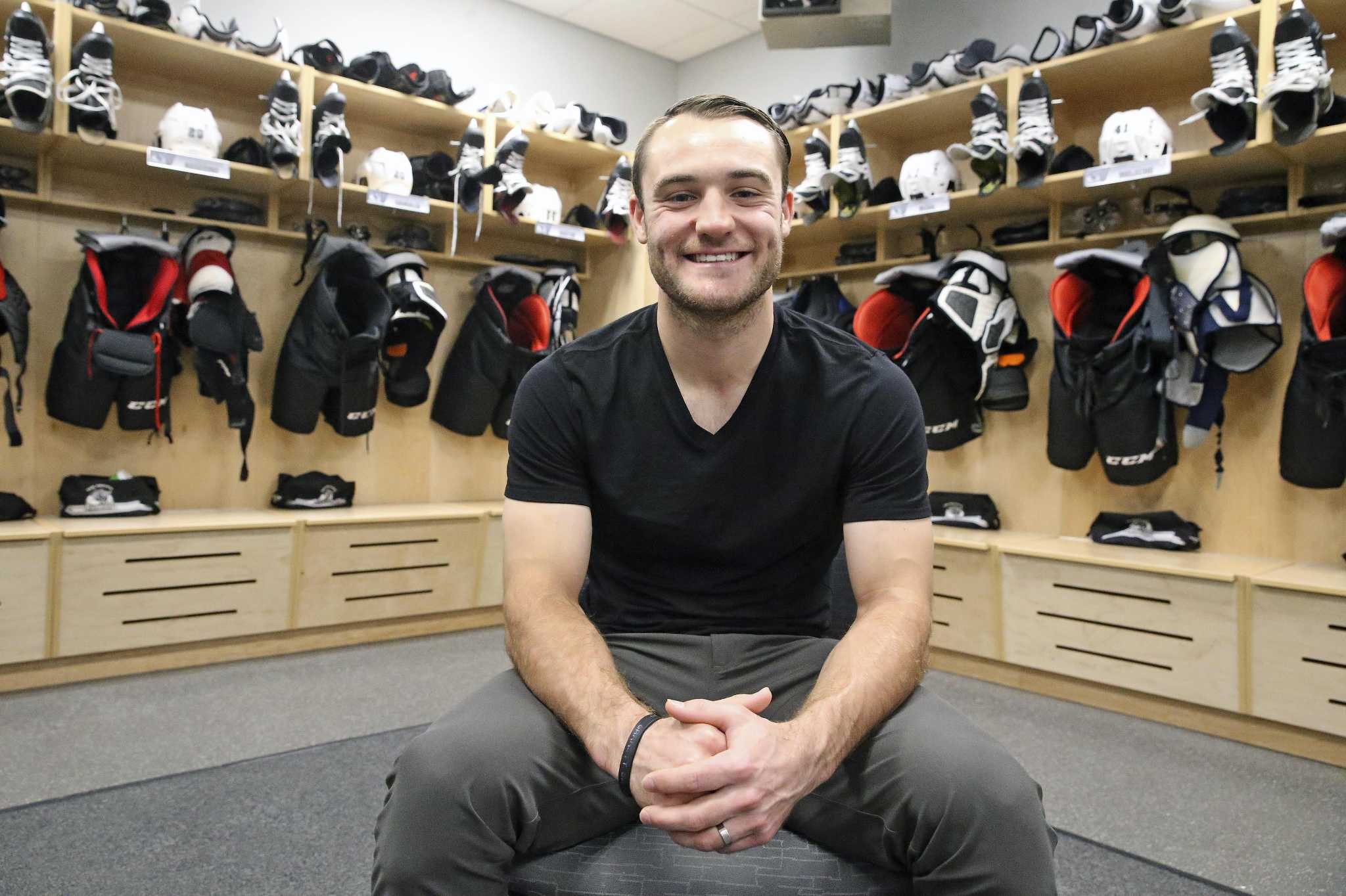 Rampage’s Grimaldi prepares for preaching after hockey