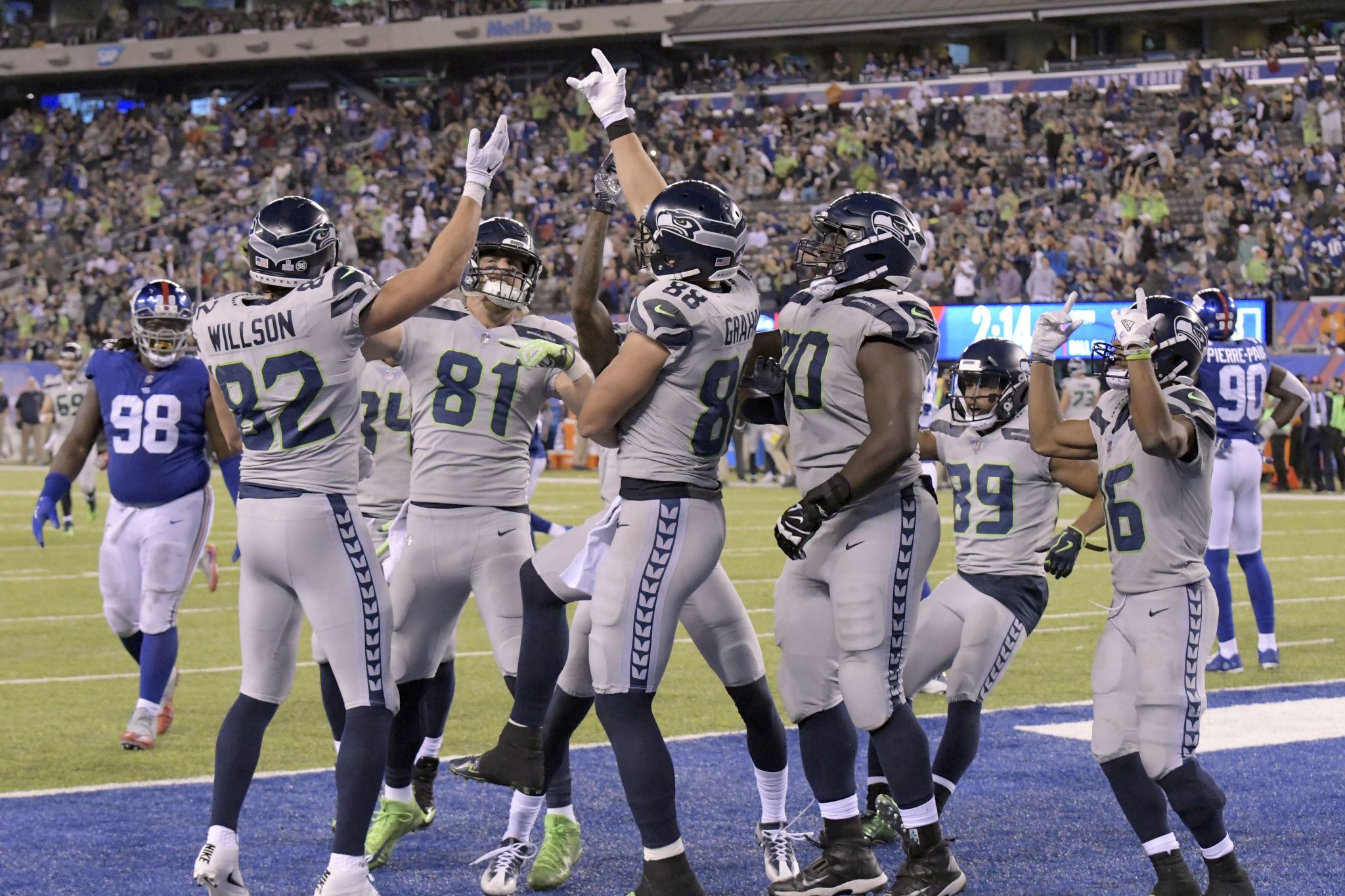 Seahawks @ Giants 10/22/17