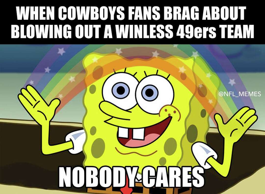 Memes have fun with Cowboys' blowout win over 49ers