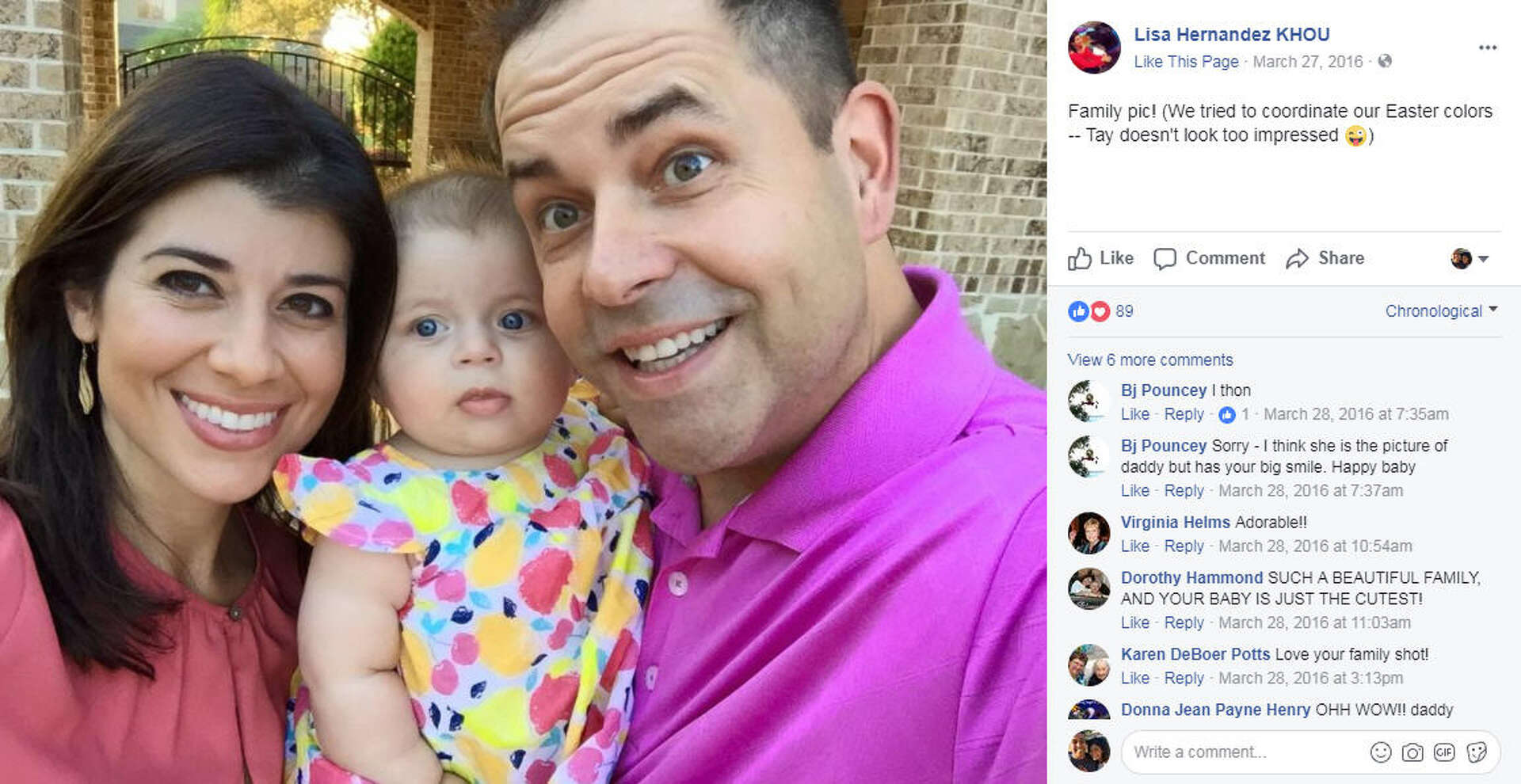 Babies on the way for both KPRC's Haley Hernandez and KHOU's Lisa Hernandez