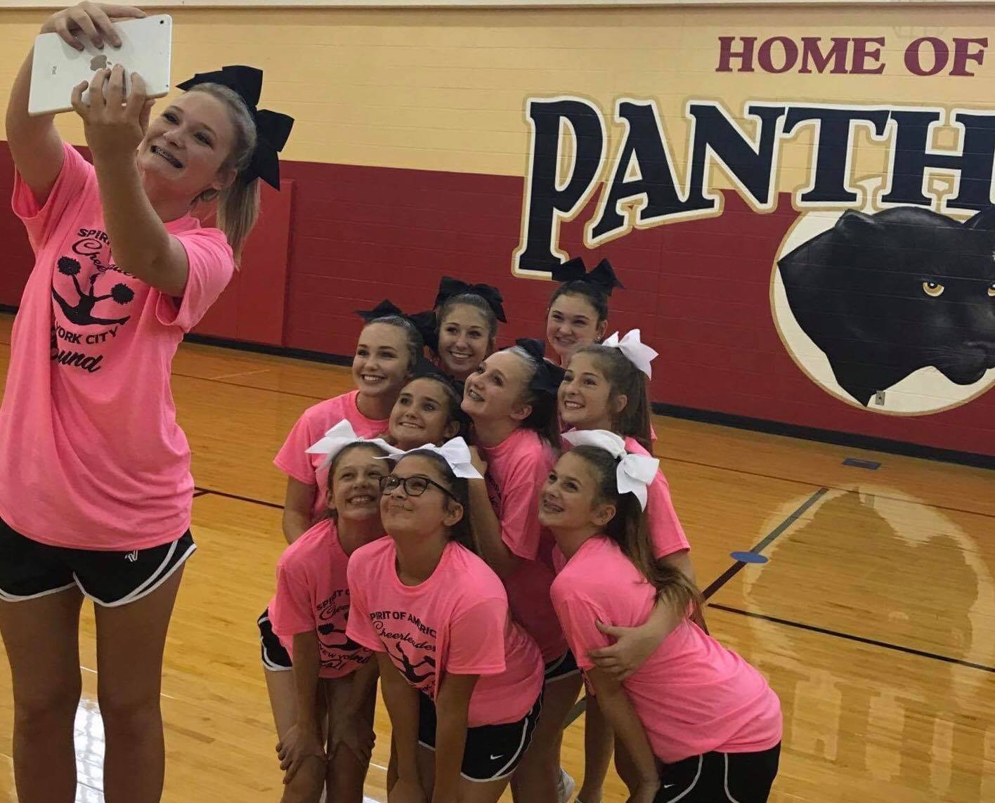Panther Cheer heads to NYC to perform in the Macy's Thanksgiving Day Parade