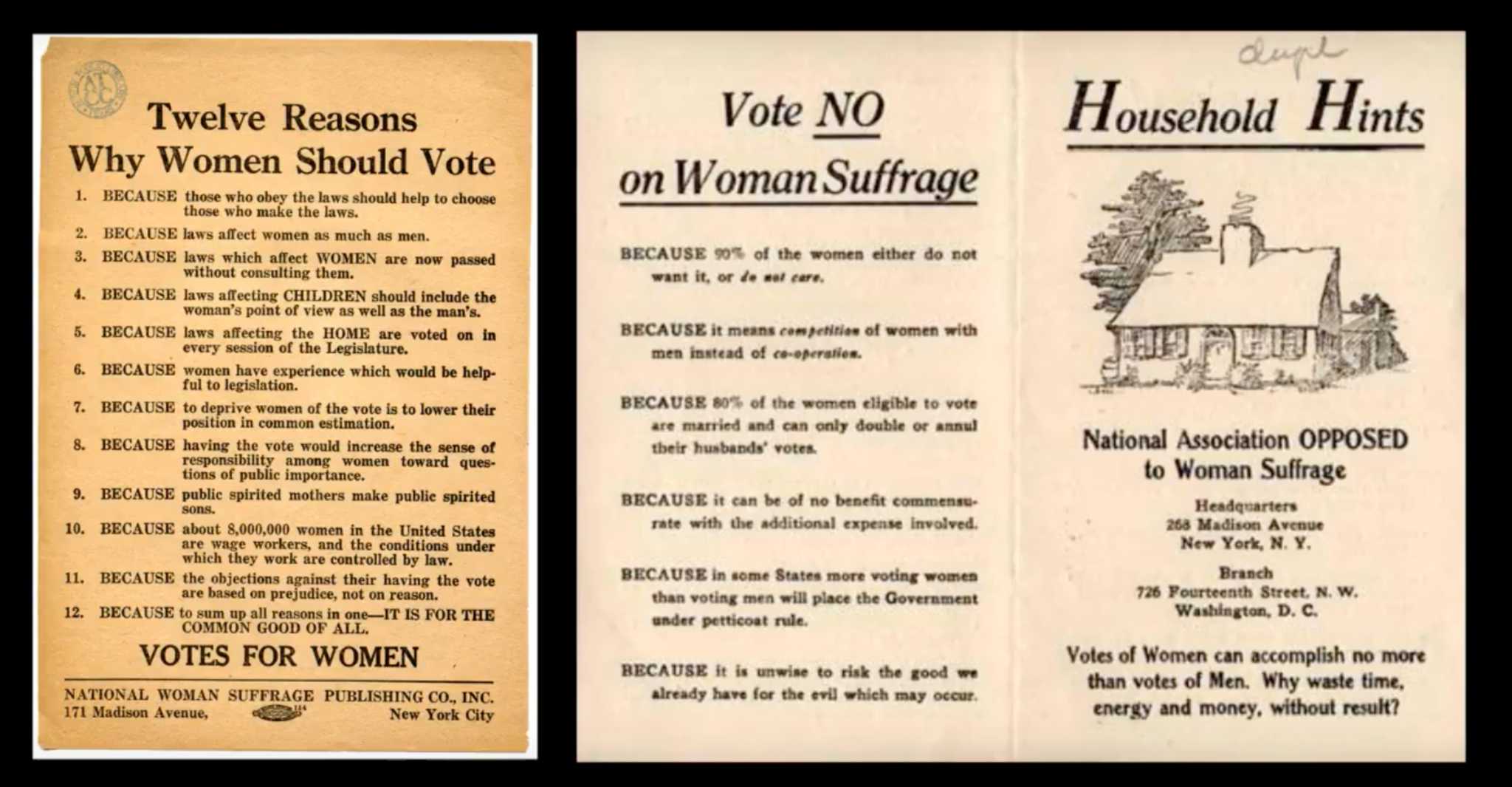Local students recognized for women's suffrage research