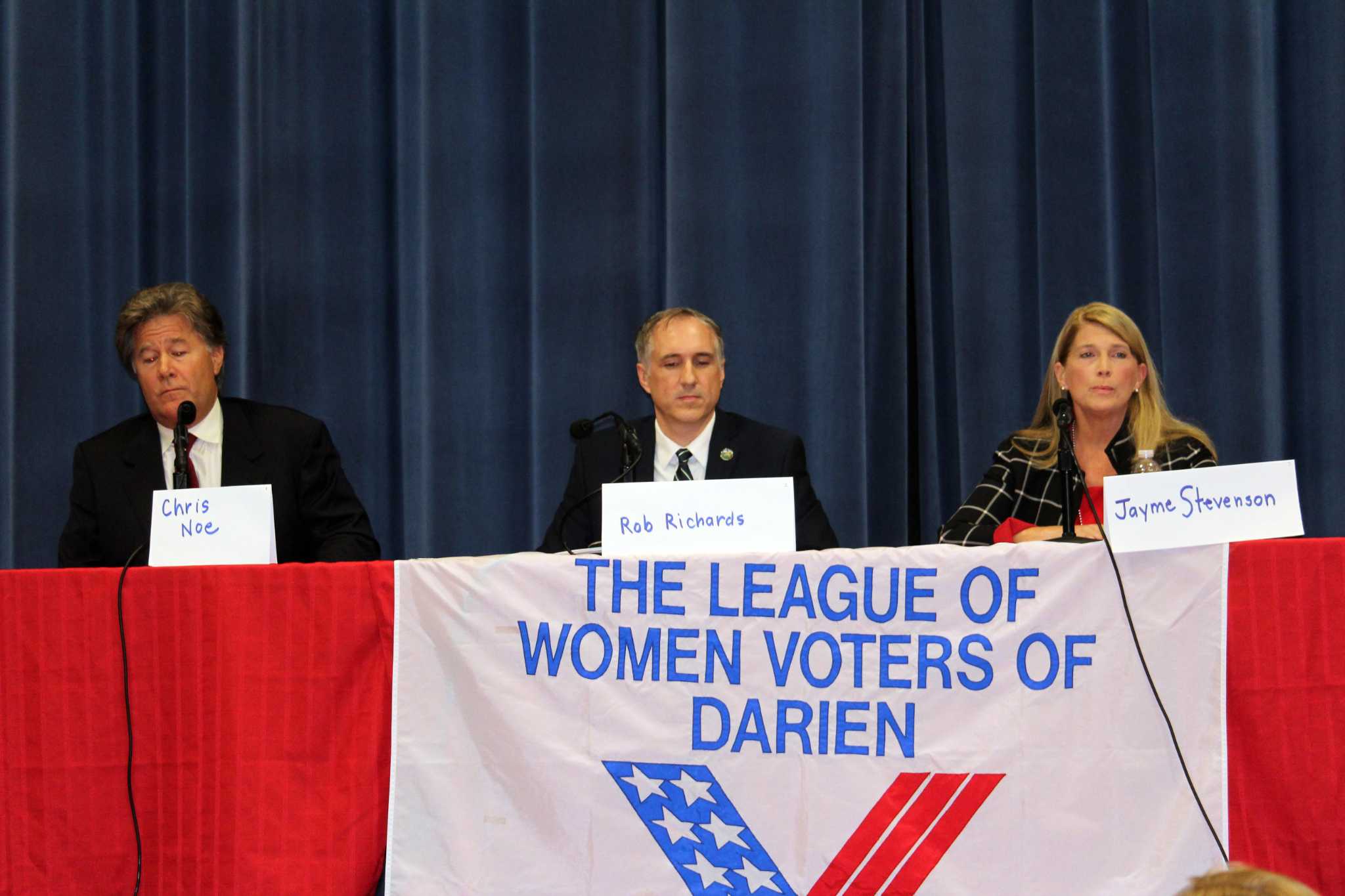 Darien First Selectman candidates debate open space, state budget ...
