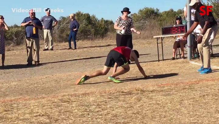 VIDEO: A Bay Area high school student collapsed during a race. He still ...