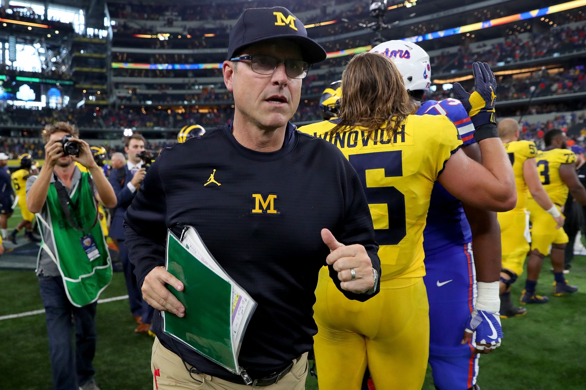 Jim Harbaugh apparently advised player against eating chicken 'because ...