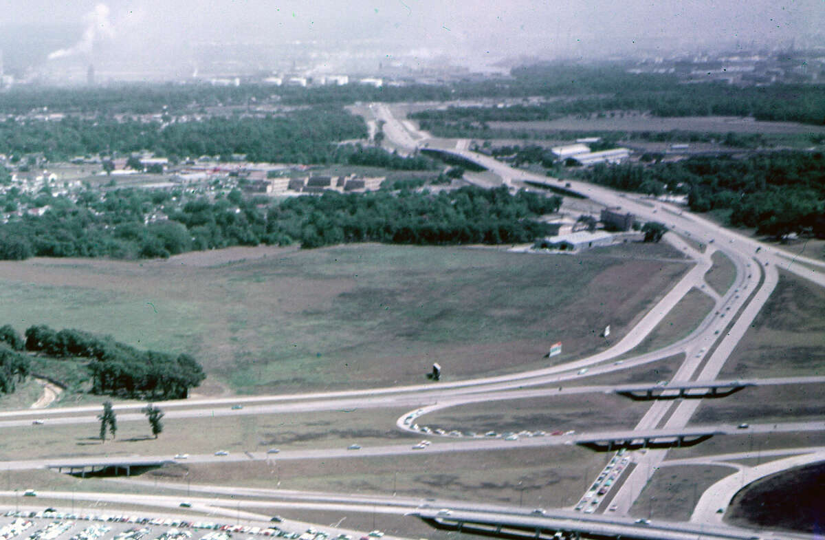 Aerial photo shows how the Gulfgate area looked before the shopping ...