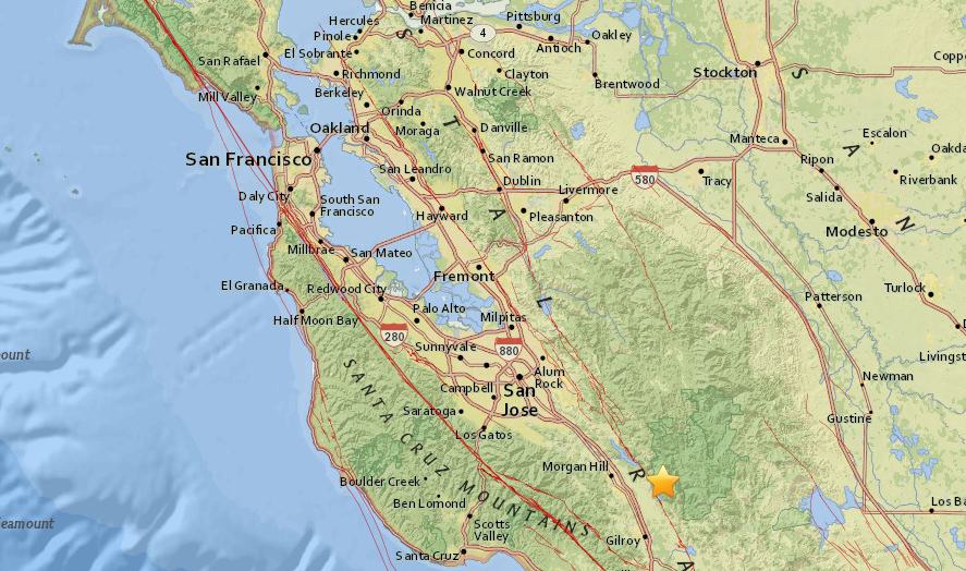 Two earthquakes rattle Northern California