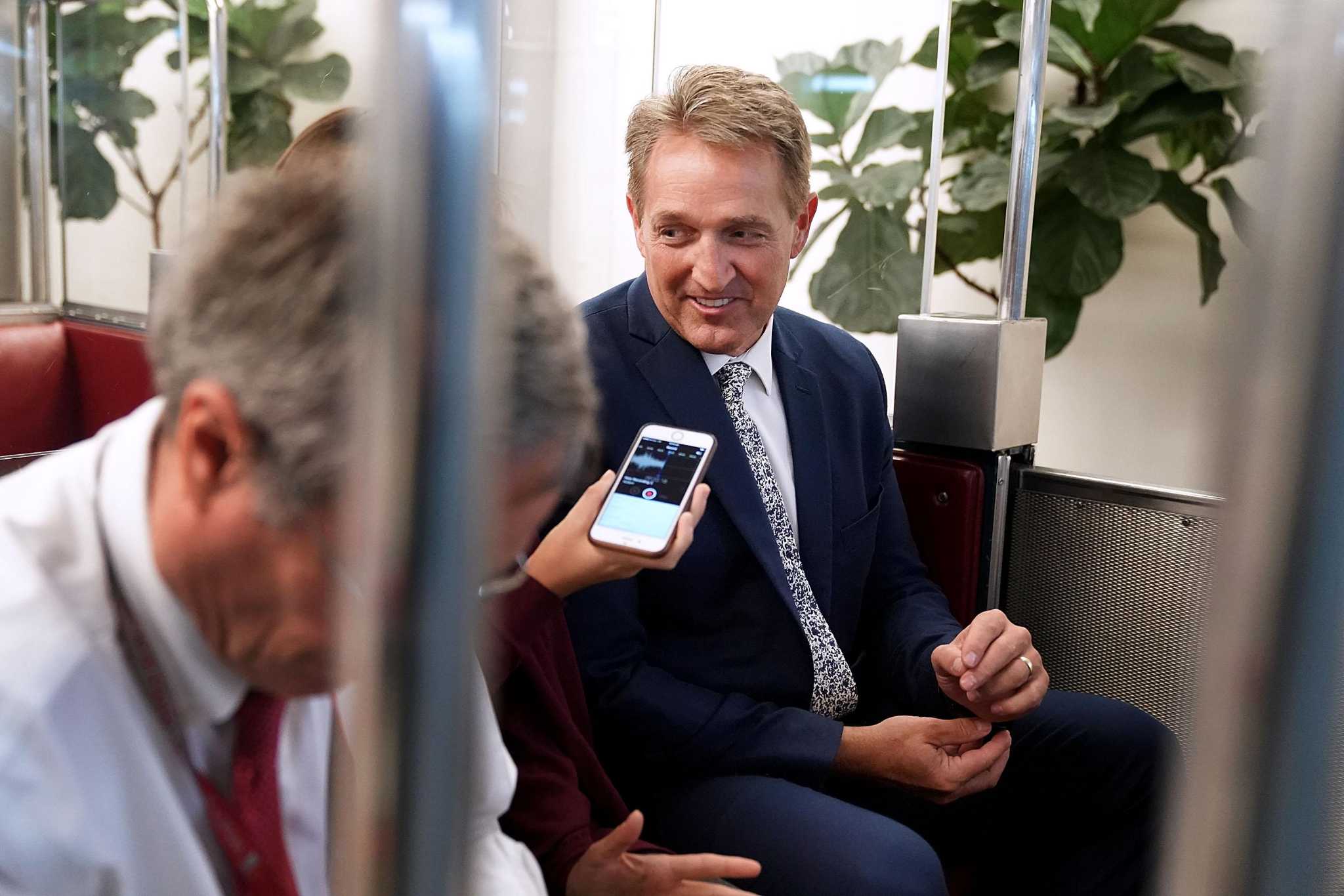 Sen. Flake speaks on the disappearance of decency in politics