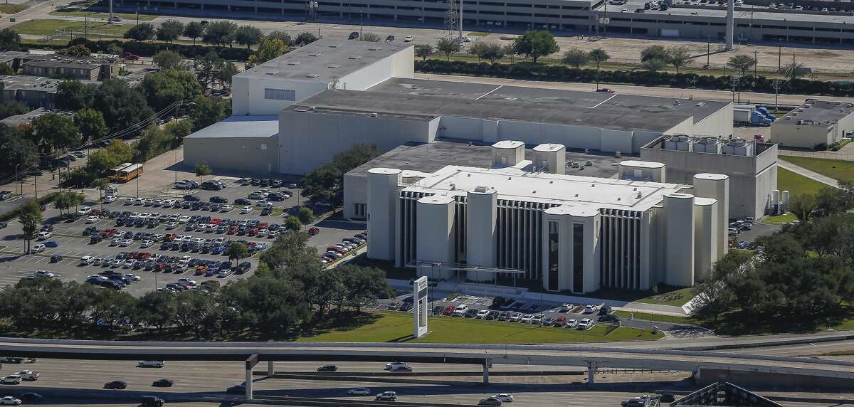 What is at the top of the imposing Williams Tower?