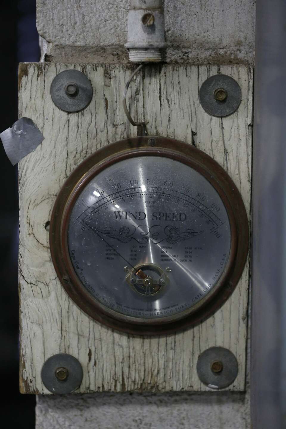 What is at the top of the imposing Williams Tower?