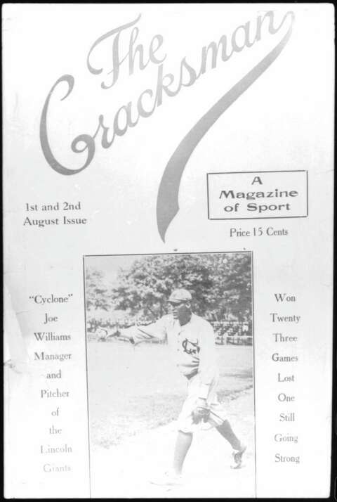 Smokey Joe Williams started career with San Antonio Black Broncos in 1905