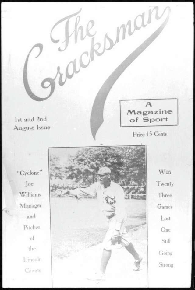 Smokey Joe Williams started career with San Antonio Black Broncos in 1905