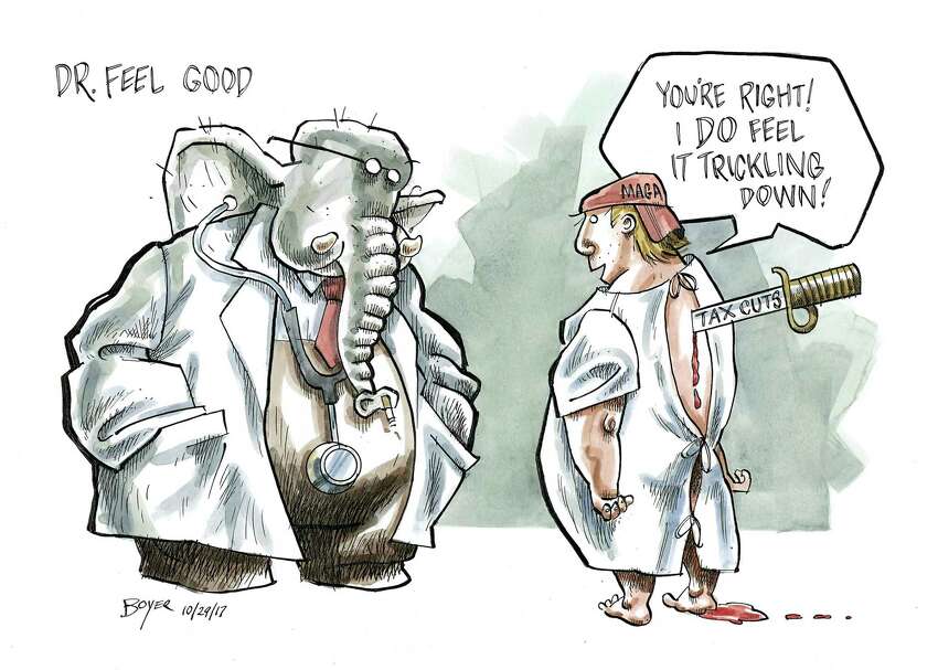 Top political cartoons of 2017