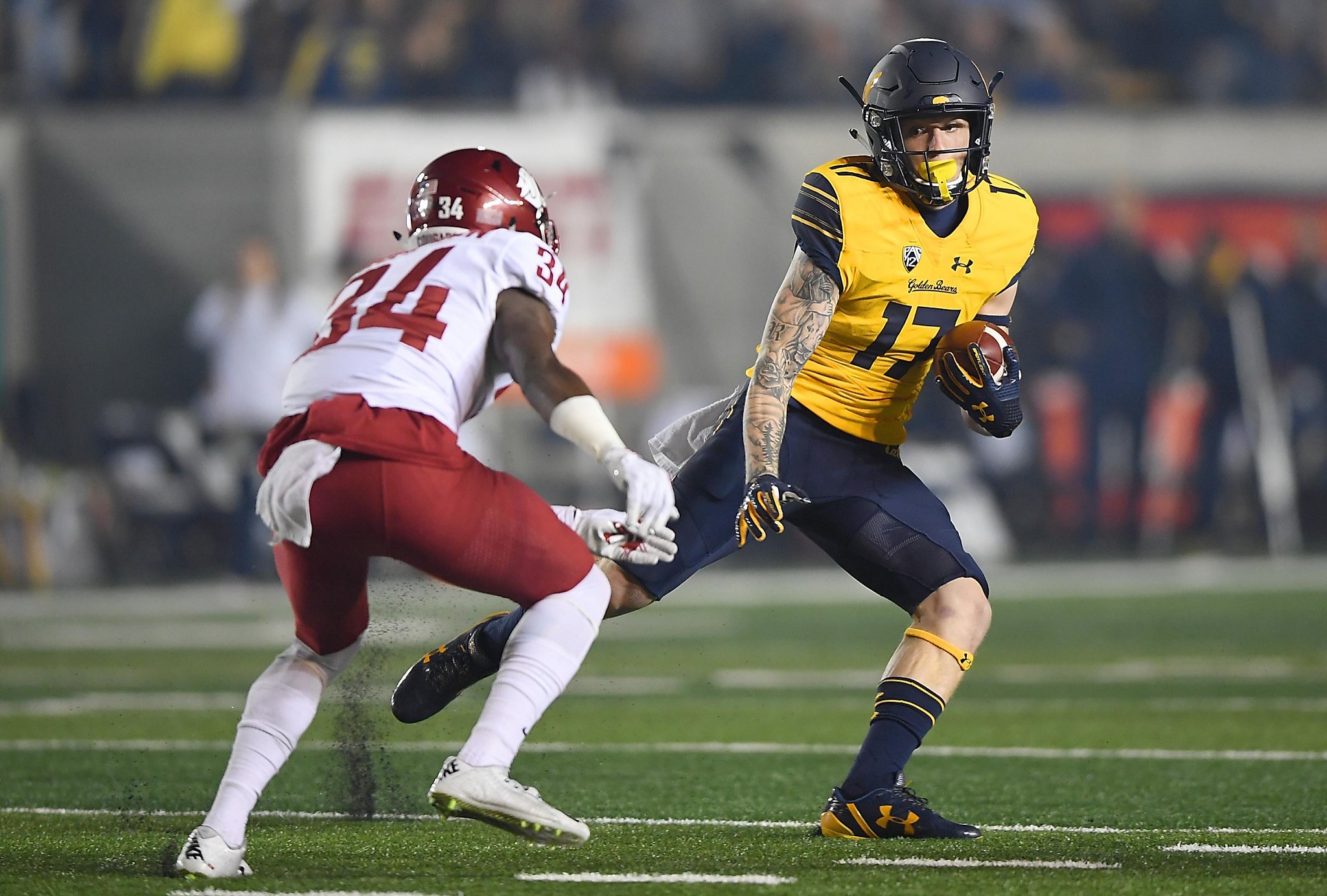 Cal’s Wharton displays passing skills in loss