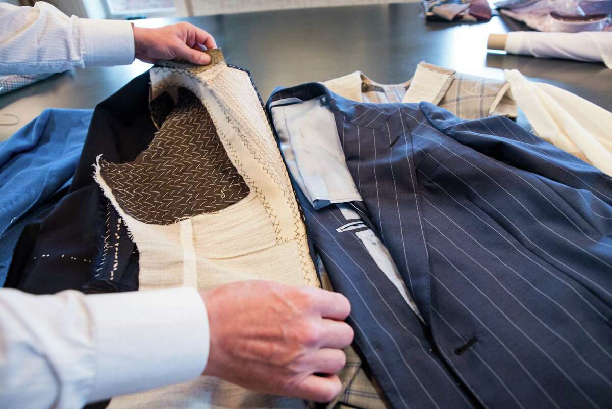 Tailor Stephen Kempson gives tips to the off-the-rack man