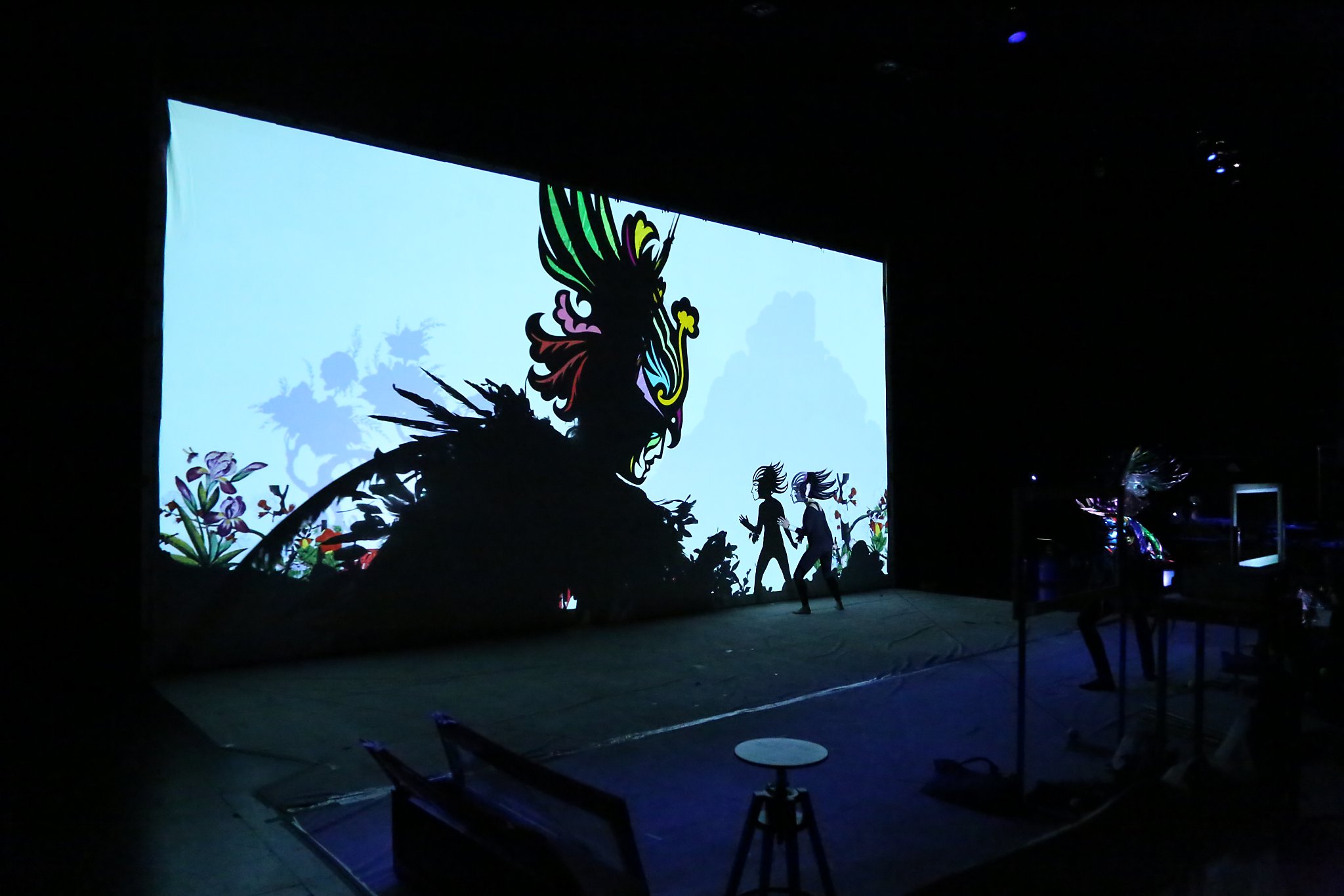 Shadow play gives hazy telling of Persian epic