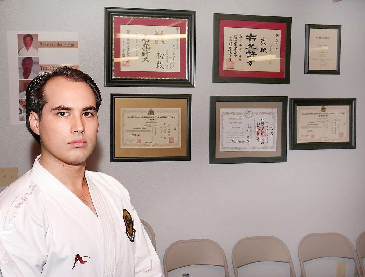 Sensei Salinas brings traditional karate to Laredo