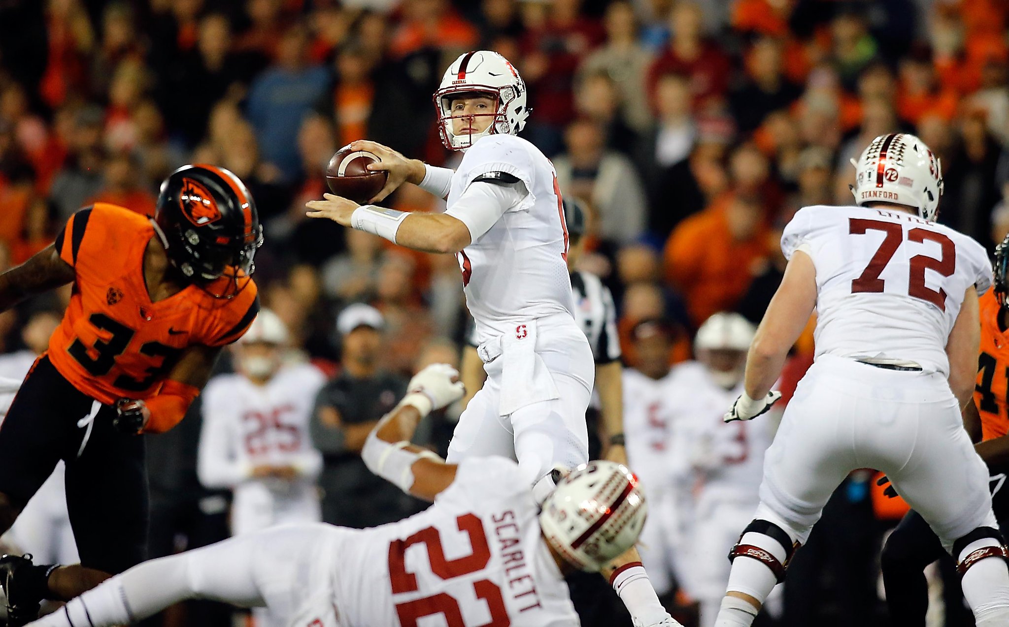 Stanford’s David Shaw: It was a gut feeling to stick with Keller Chryst
