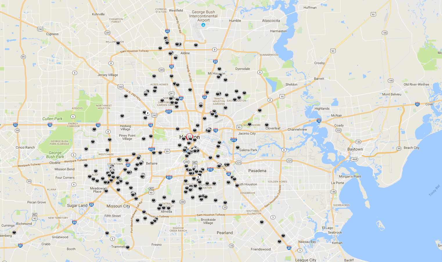 Gallery: Maps that explain Houston crime