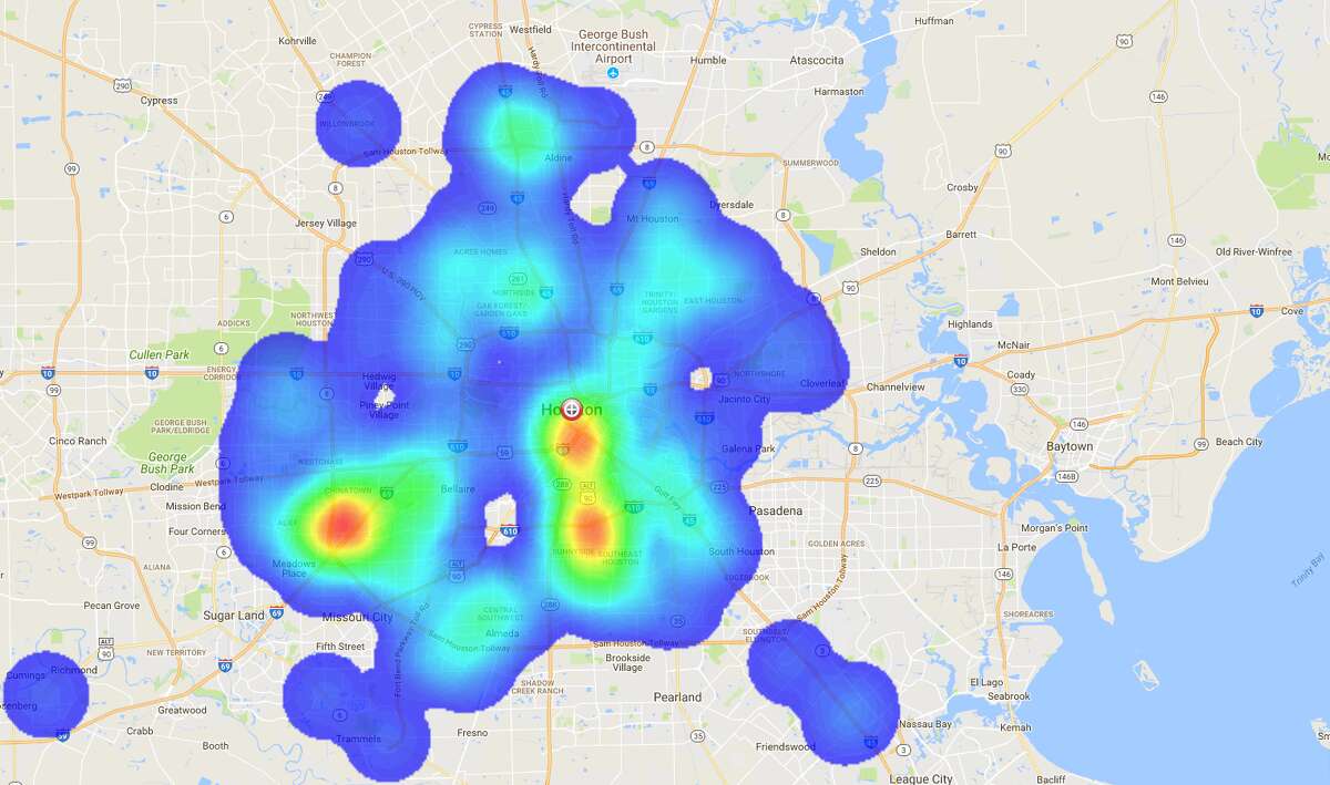 Gallery: Maps that explain Houston crime