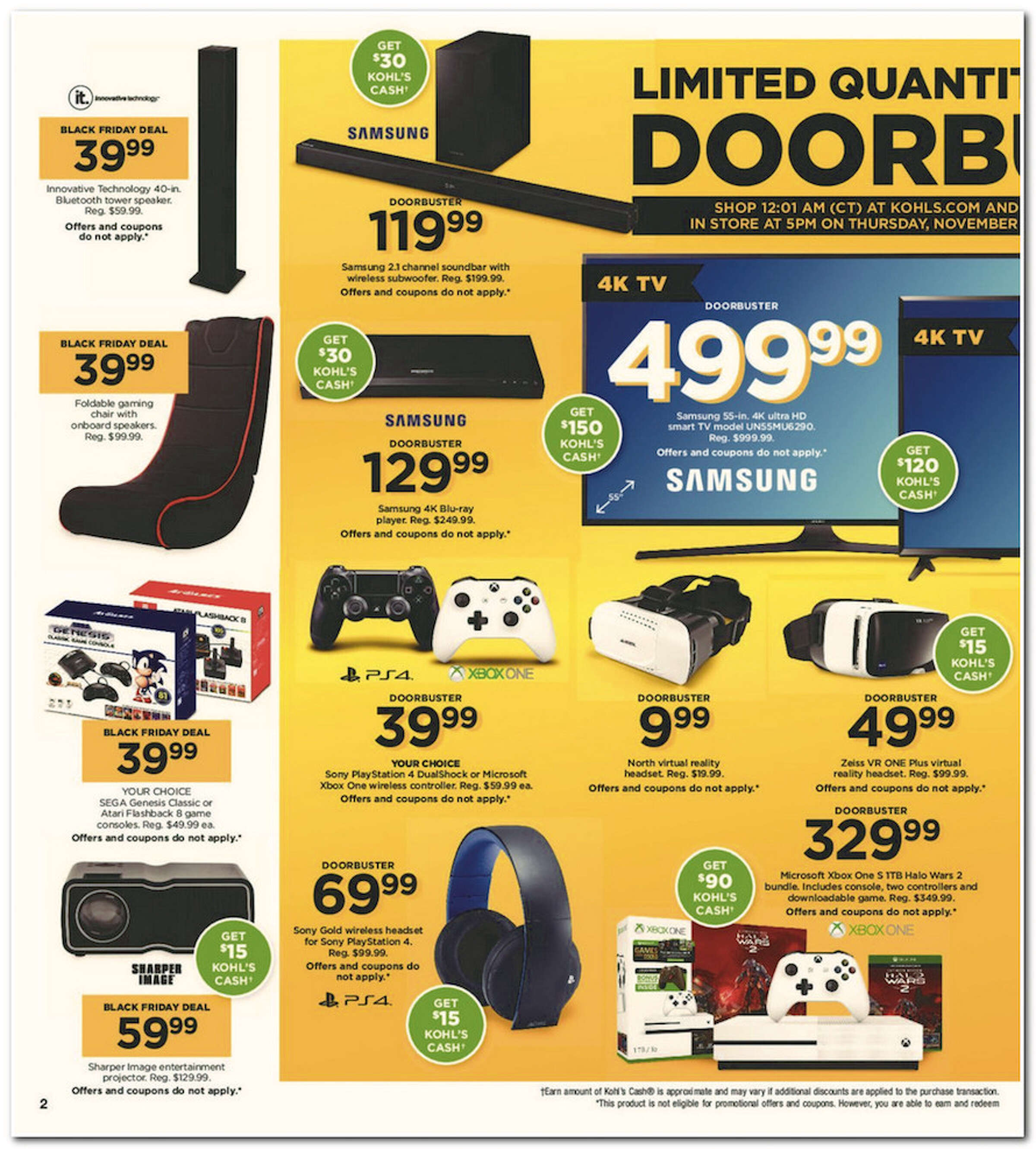 Kohl's Black Friday 2017 Doorbuster ad circular released (see all 64 pages)