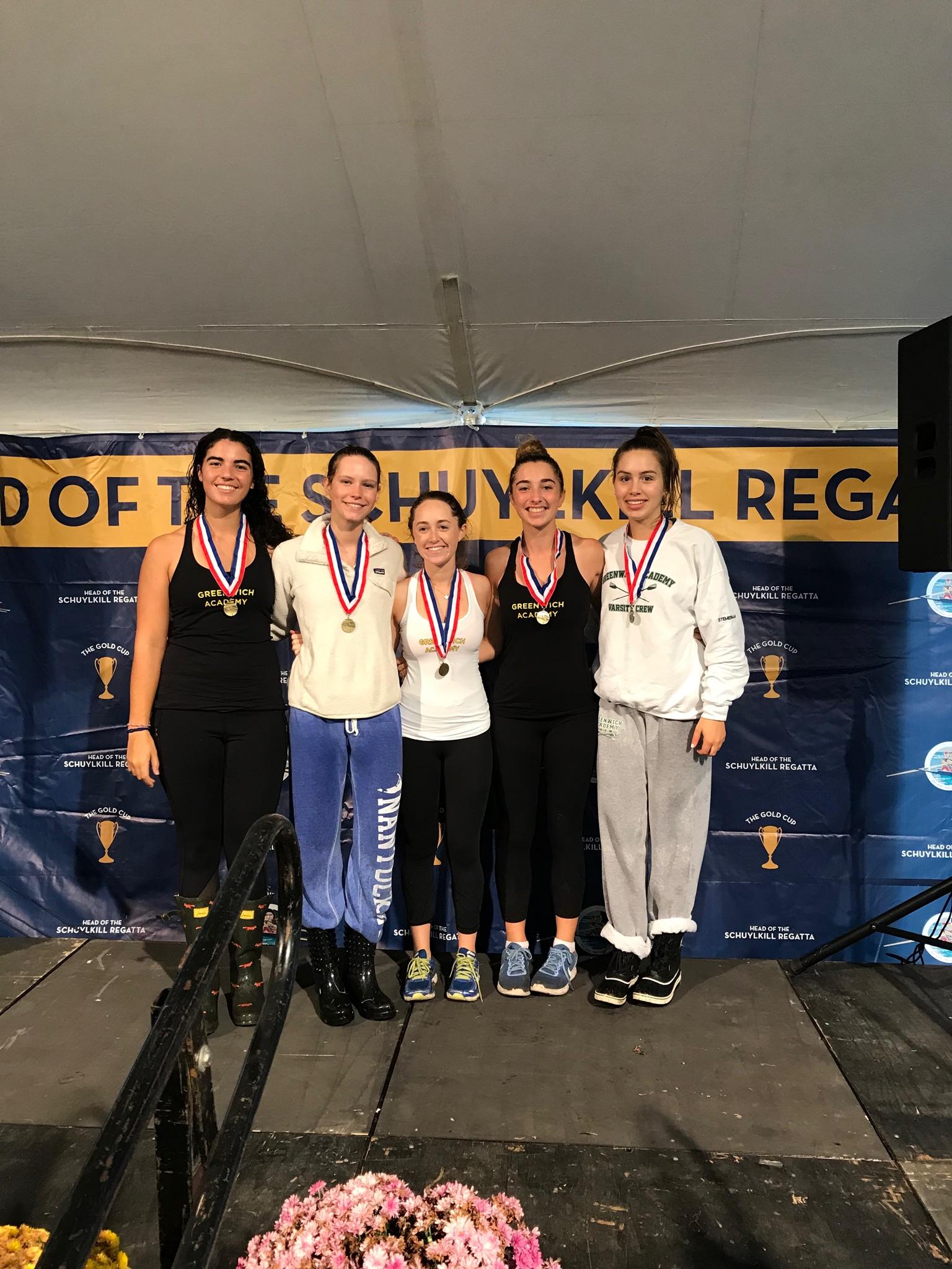 Greenwich Academy crew team finishes season strong at final regatta