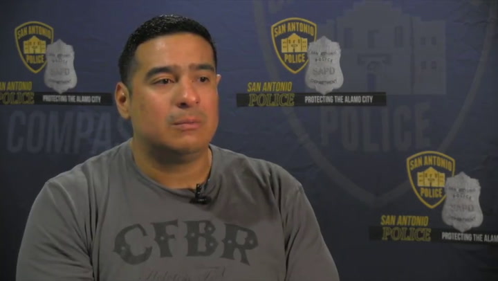 Video: Wounded SAPD officer describes moment he was shot and his ...