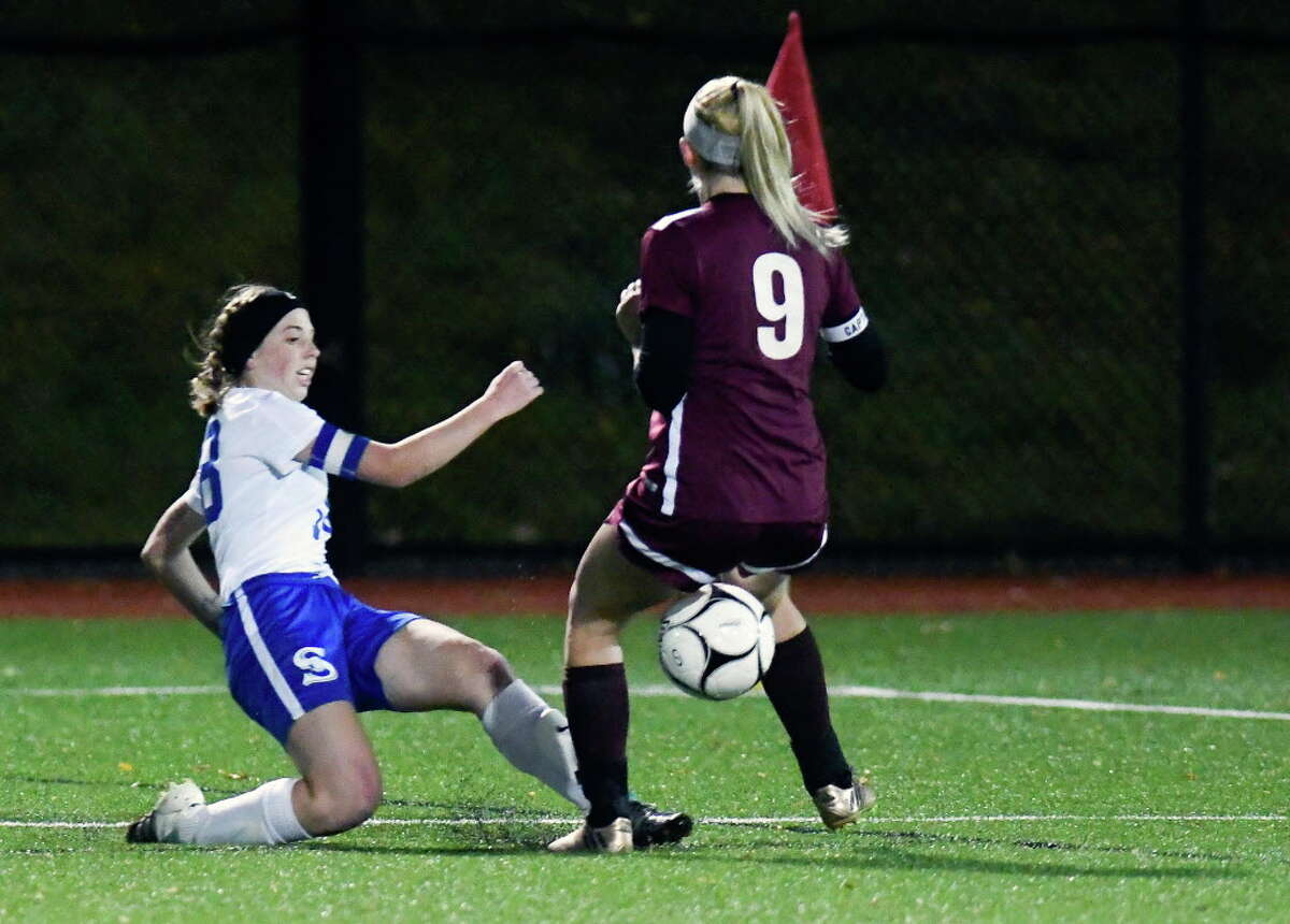 Maddie Phelan leads Schoharie girls' soccer to win