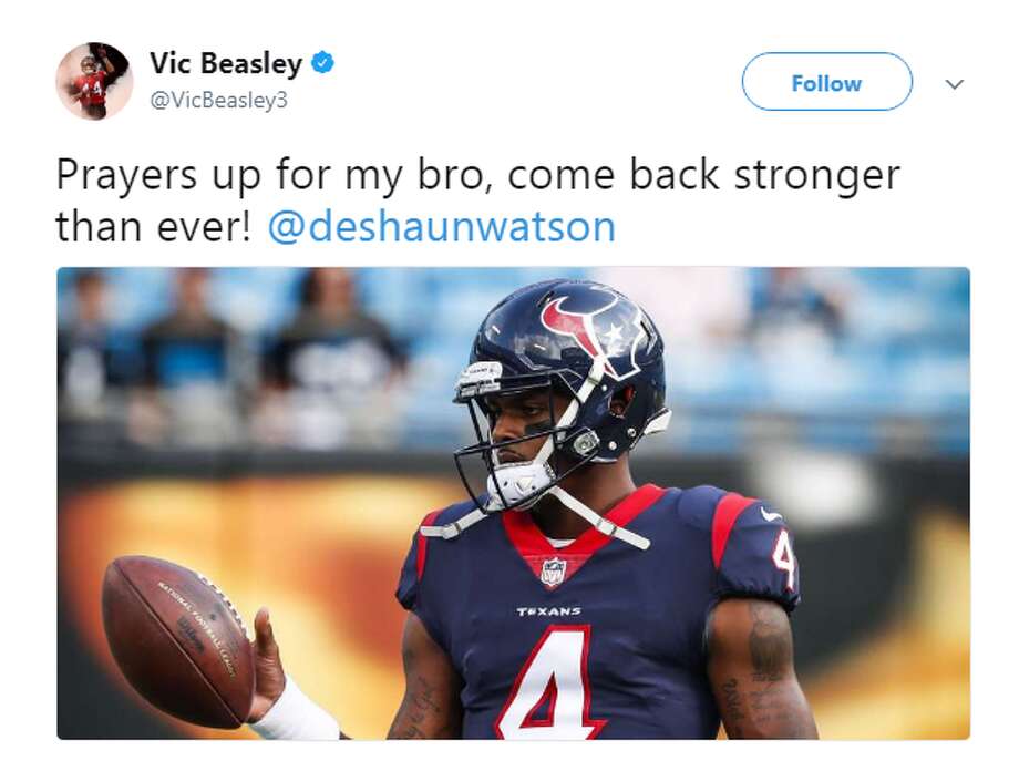 Sports world reacts to Deshaun Watson's season-ending injury - Houston ...