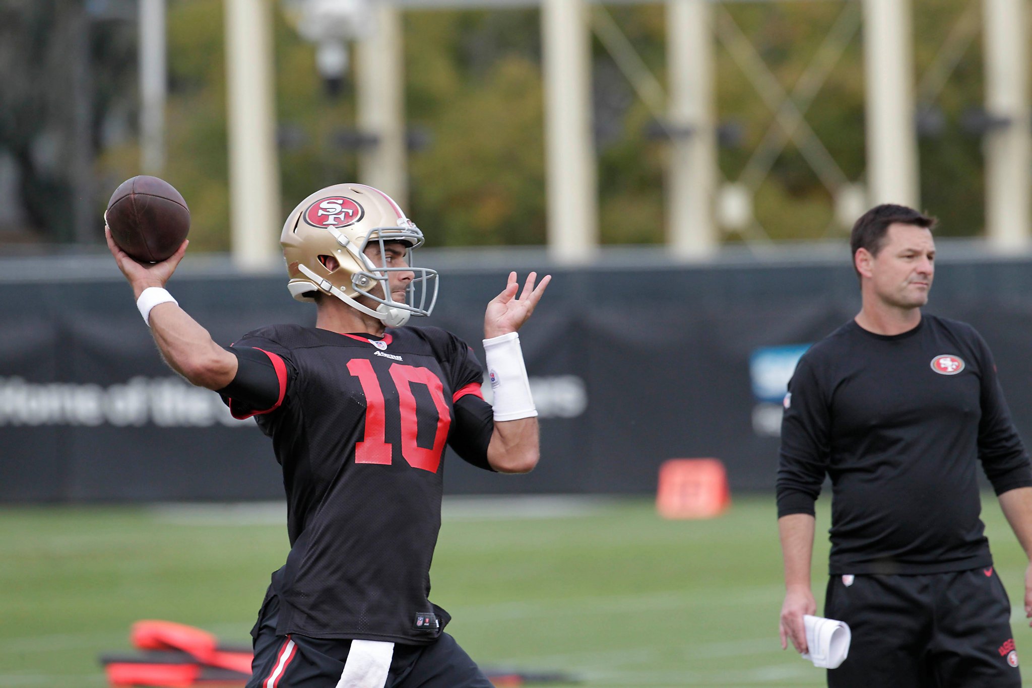 Jimmy Garoppolo will be 49ers’ backup QB on Sunday