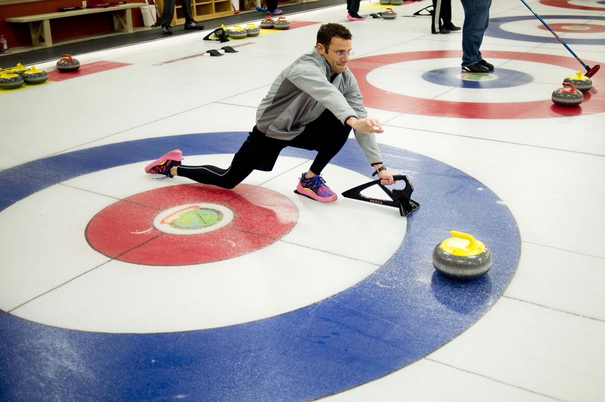 Curling open house at Greater Midland Curling Club