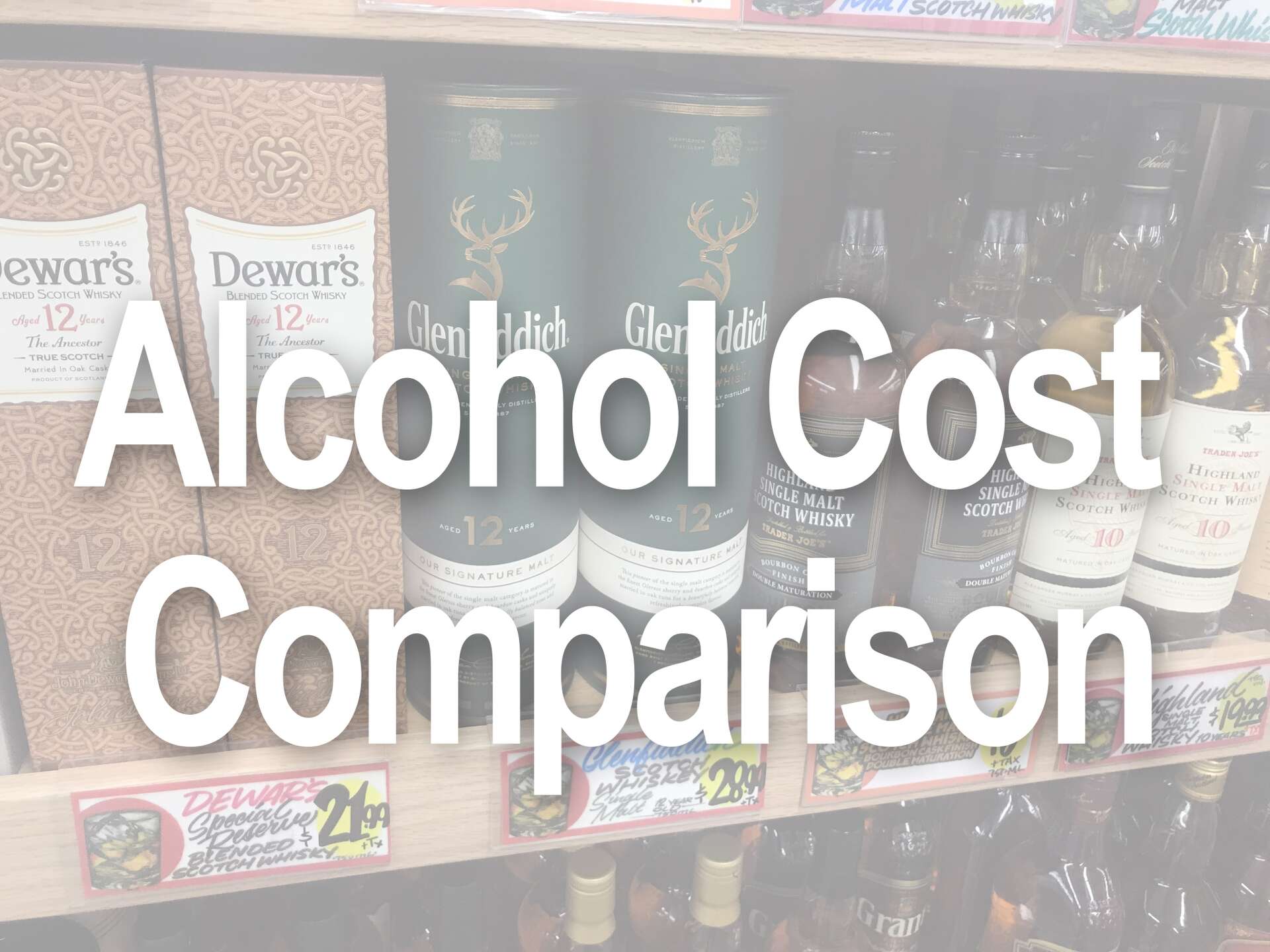 Costco, BevMo, Safeway or Trader Joe's: Where is the cheapest alcohol?