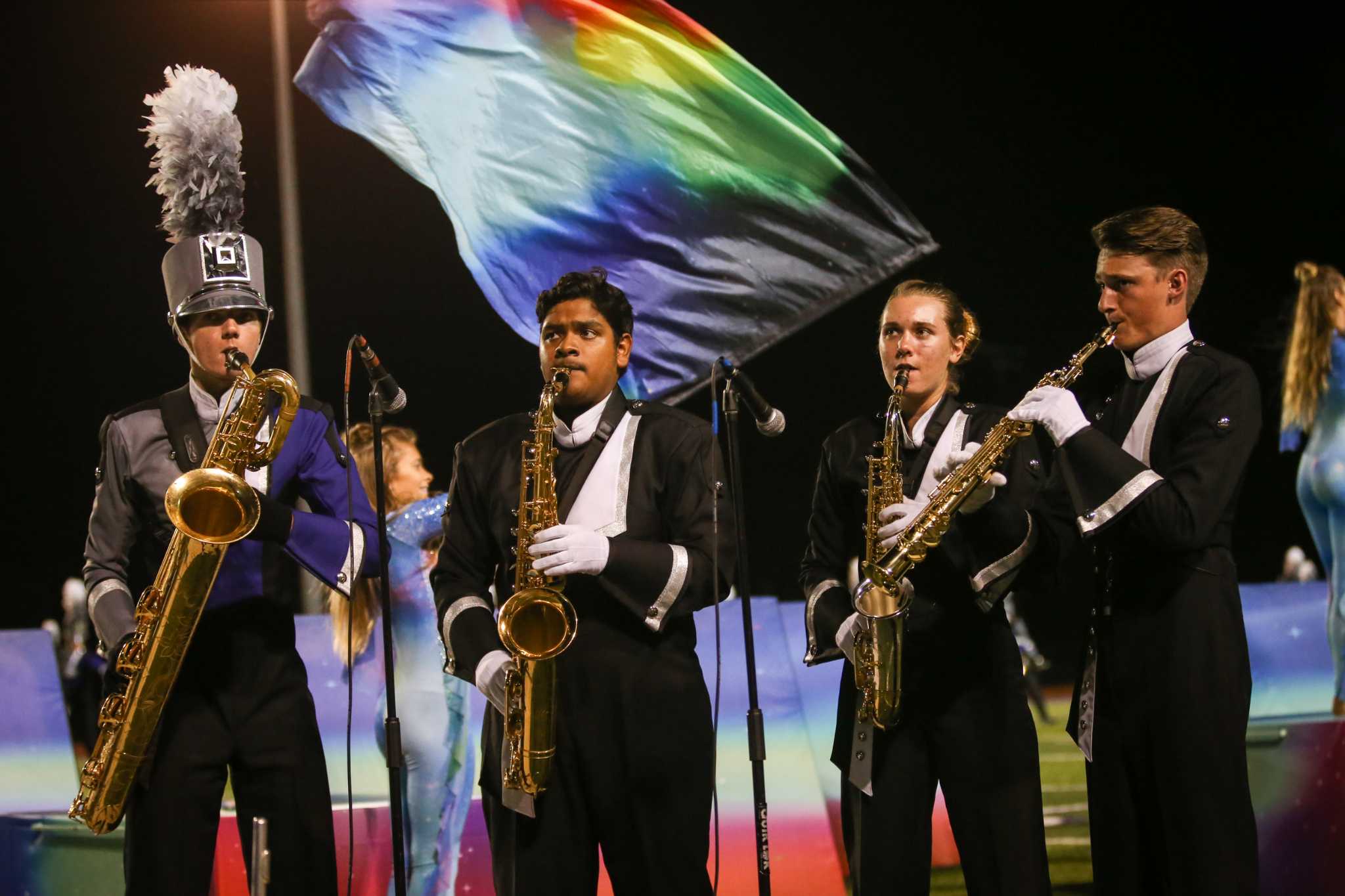 Willis HS band trailblazers in state run