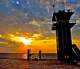 Man converts offshore Coast Guard station into the Frying Pan Tower, a ...