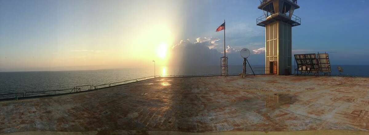 Man converts offshore Coast Guard station into the Frying Pan Tower, a ...