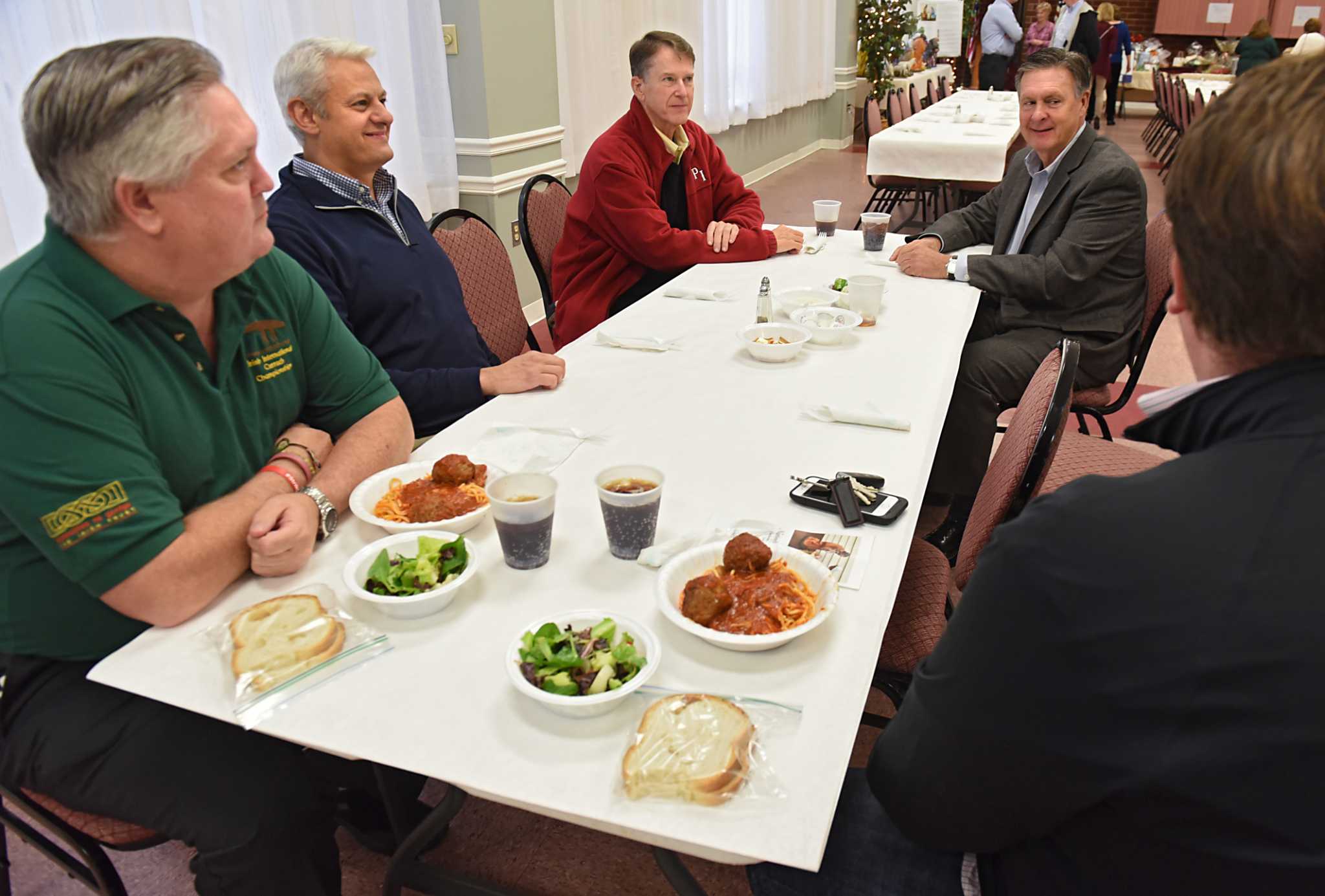 Photos: Pre-election day spaghetti dinner in Troy