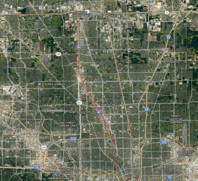 Planned and ongoing TxDOT projects in the Houston area
