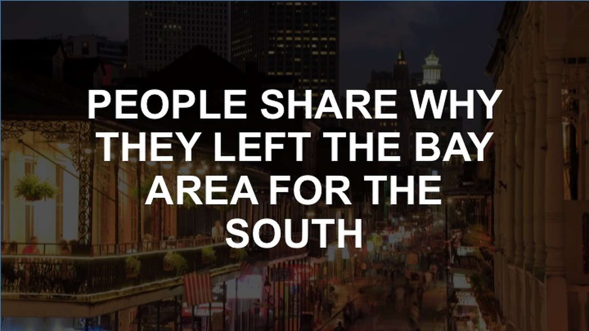 These San Francisco Bay Area natives moved to red states in the South ...