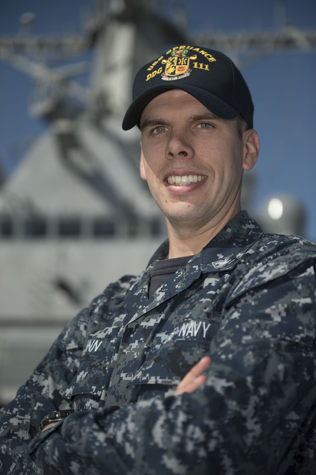 Missouri City Native serves aboard ship that honors World War II Admiral