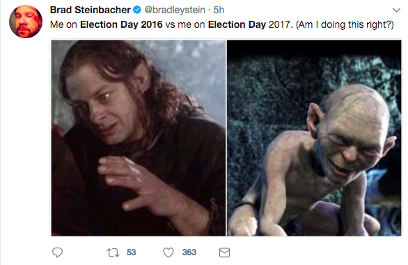 Twitter users mark the 1-year anniversary of Trump's election with ...