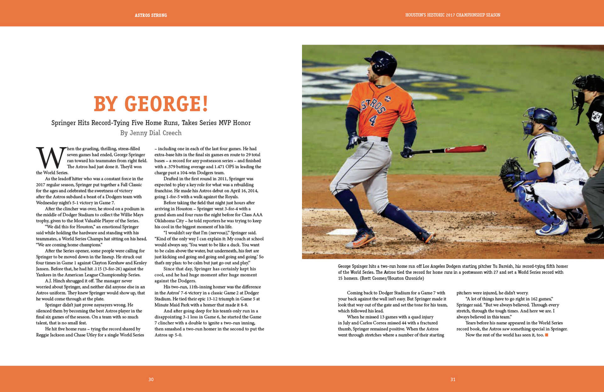 Houston Chronicle releases 'Astros Strong' World Series commemorative book