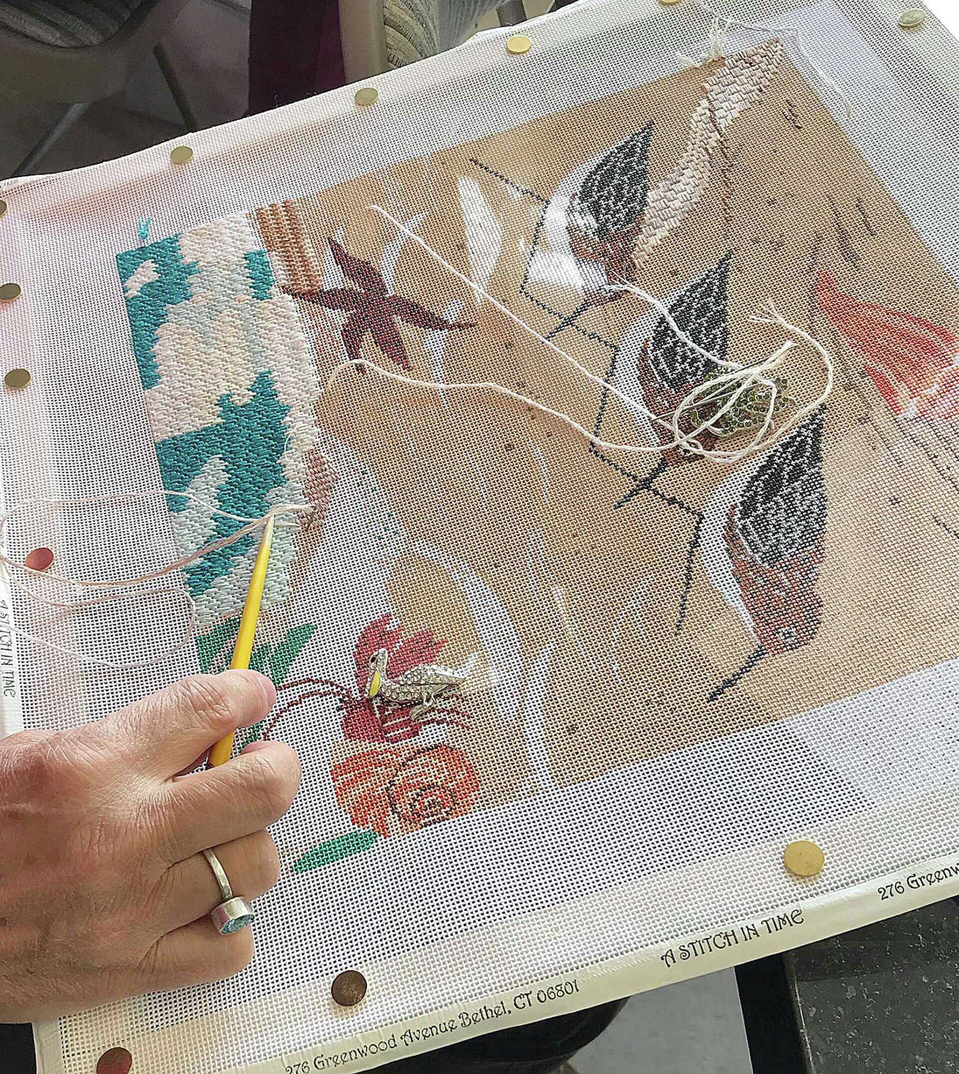 Knitting, needlepoint center stage at Bethel’s A Stitch in Time